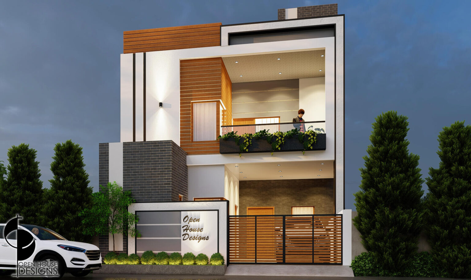 200 SQ Yards Luxury Residence Design - OpenHouseDesigns