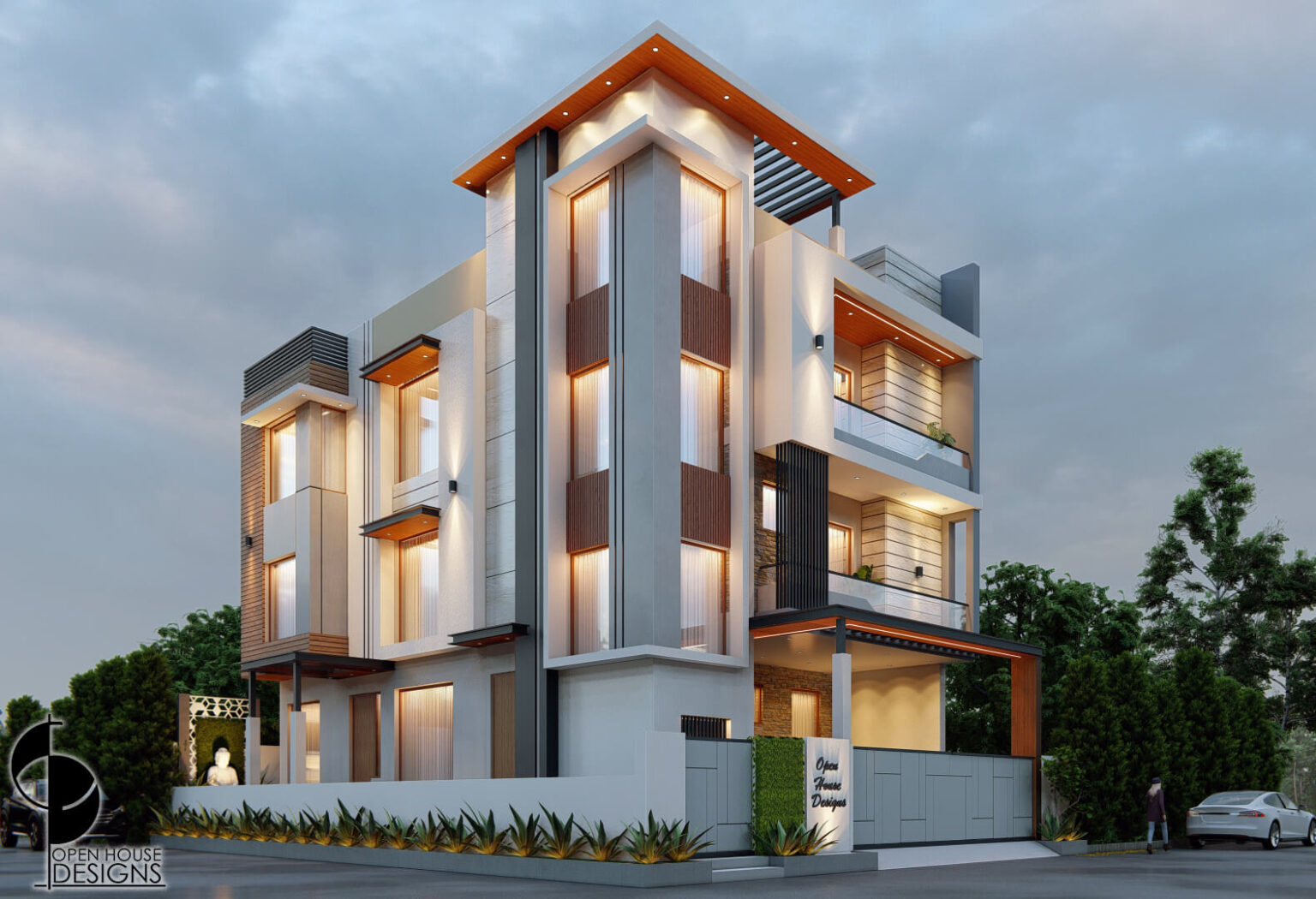 12 Best Front Elevation Design For Your House - OpenHouseDesigns