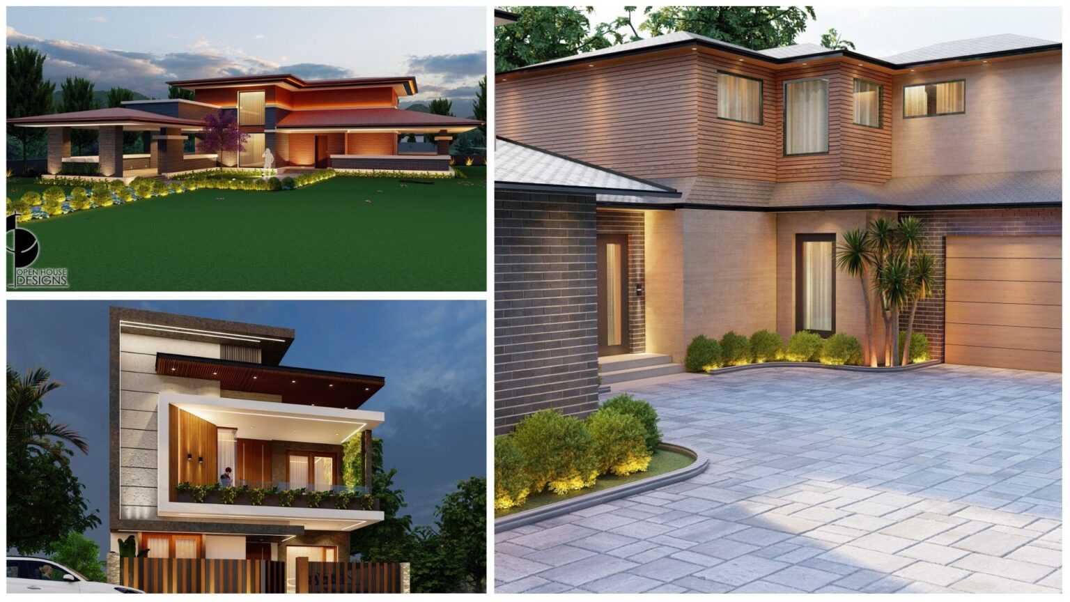 16+ Elevation Design Ideas by Open House Design - OpenHouseDesigns