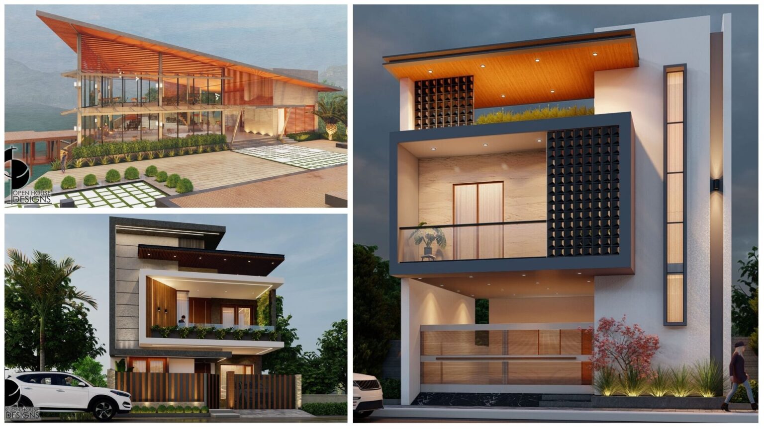 16 Modern and Contemporary House with Beautiful Element - OpenHouseDesigns
