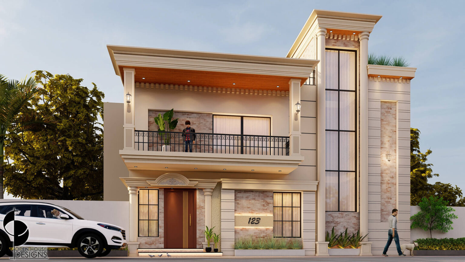 16 Elevation Design Ideas by Open House Design - OpenHouseDesigns