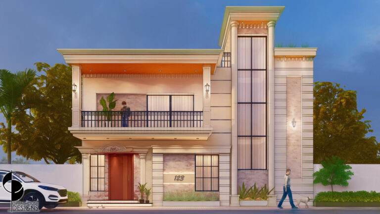 10 Building Elevation Inspirations for Urban Dwellings - OpenHouseDesigns