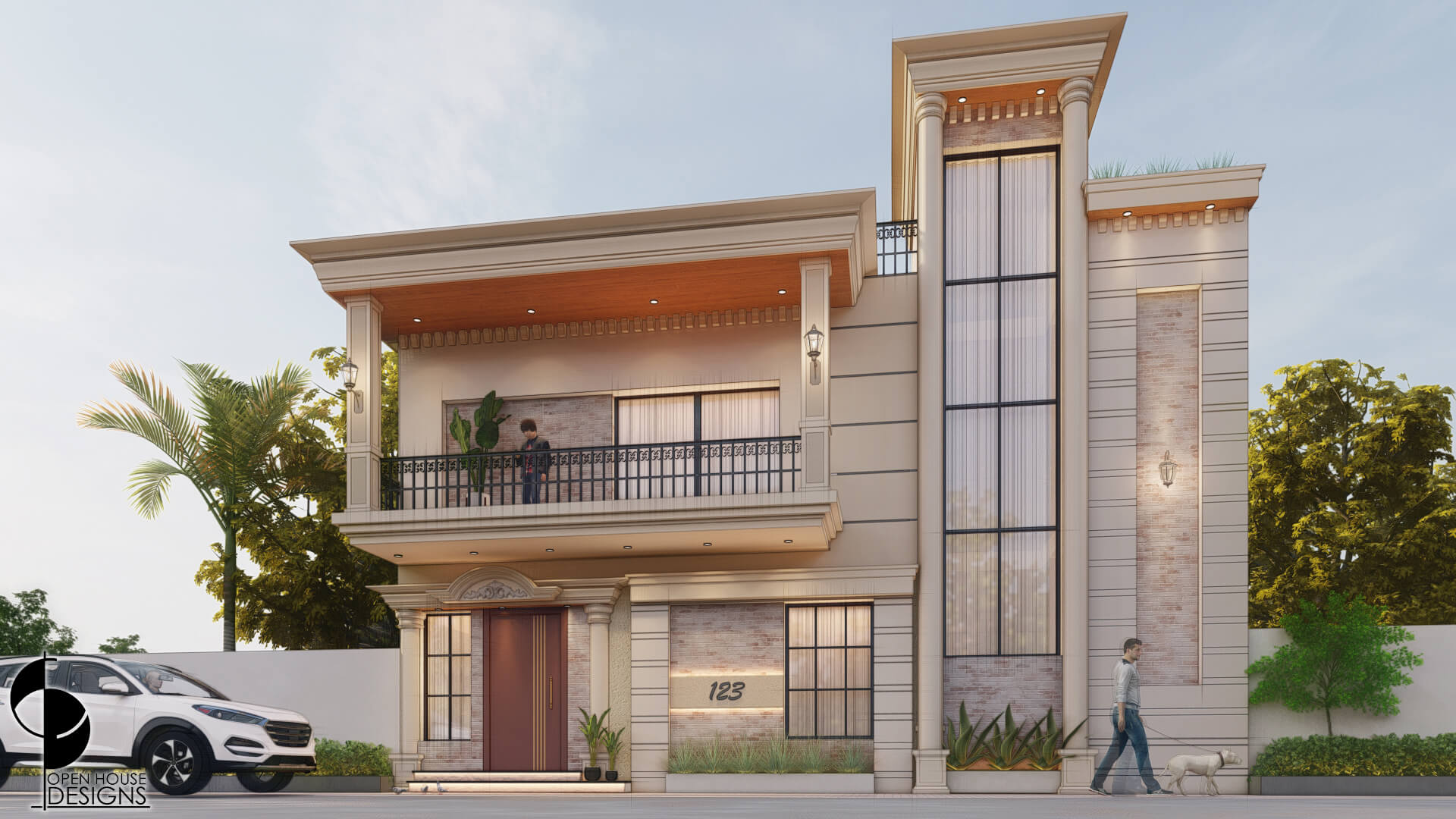 14 Super Luxury Elevation For Your Homes - OpenHouseDesigns