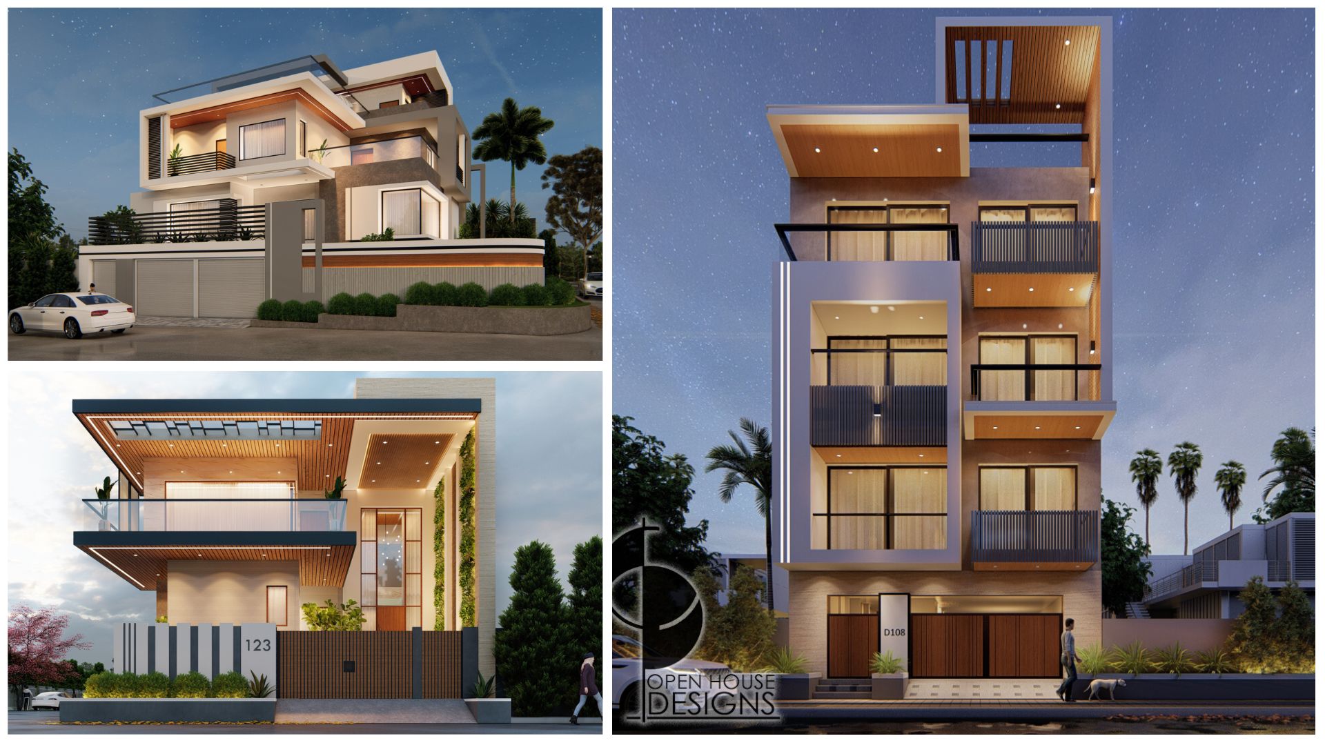 10 Elevation Design for a Luxury Resort with Contemporary Landscape ...