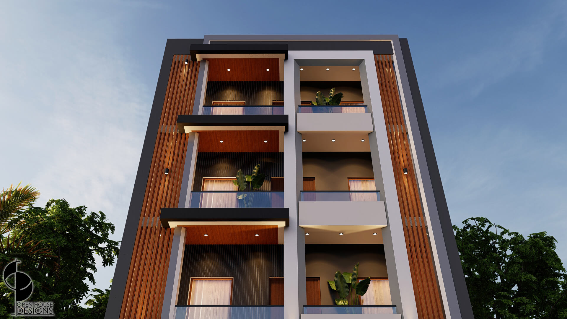 16 Elevation Design Ideas by Open House Design - OpenHouseDesigns