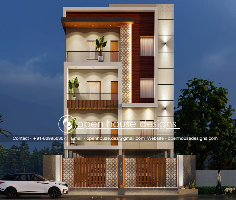 10 Modern House Front Elevation Ideas - OpenHouseDesigns