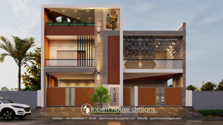 The Contemporary Canvas: 12 Crafting House Facades with Elevation ...