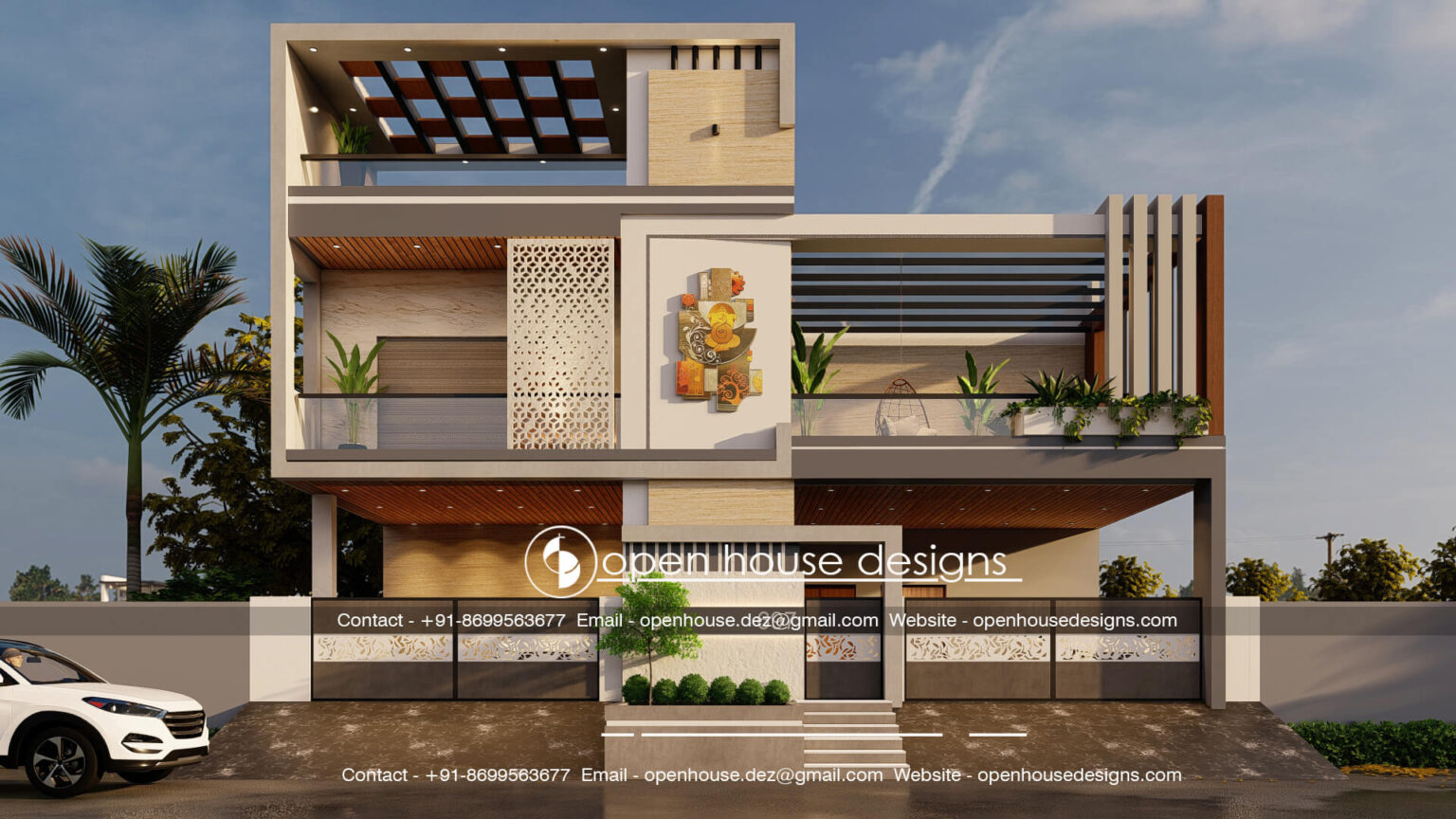 20 Luxury House By Open House Design - OpenHouseDesigns