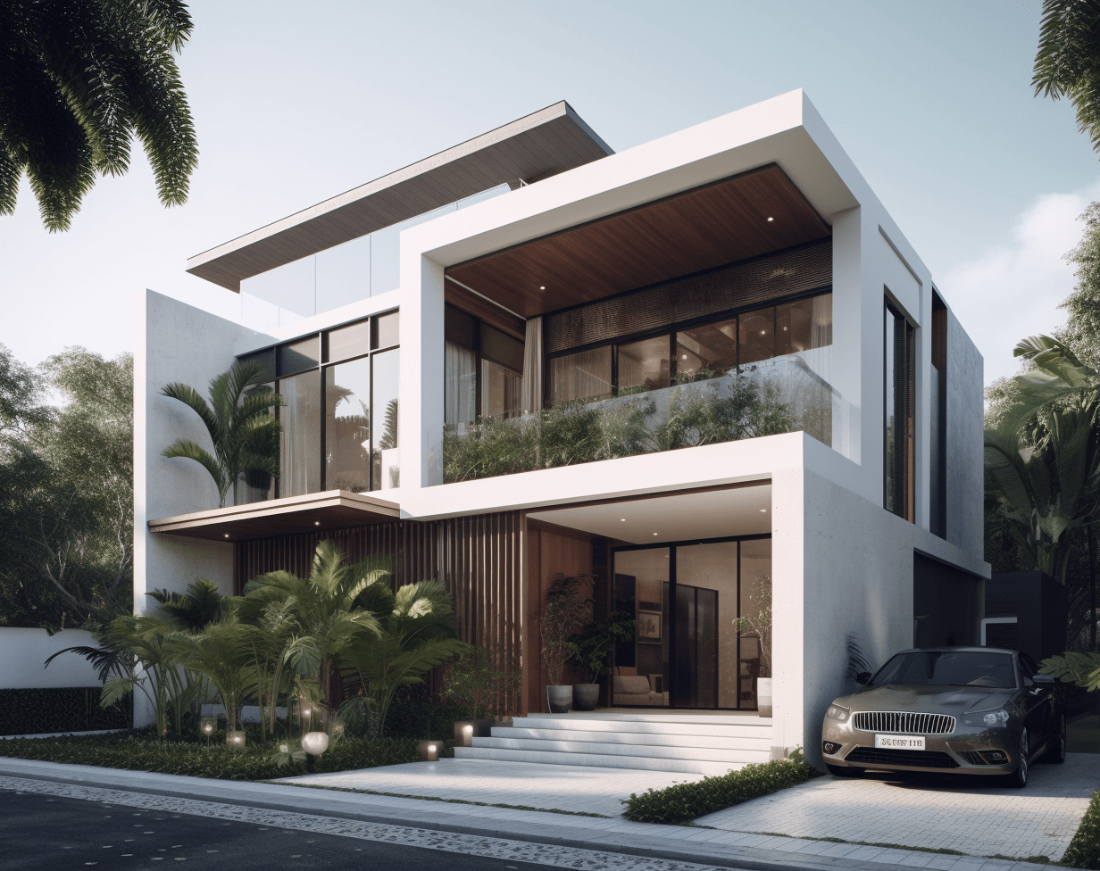 Bold and Beautiful: 11 Striking House Facade Designs - OpenHouseDesigns