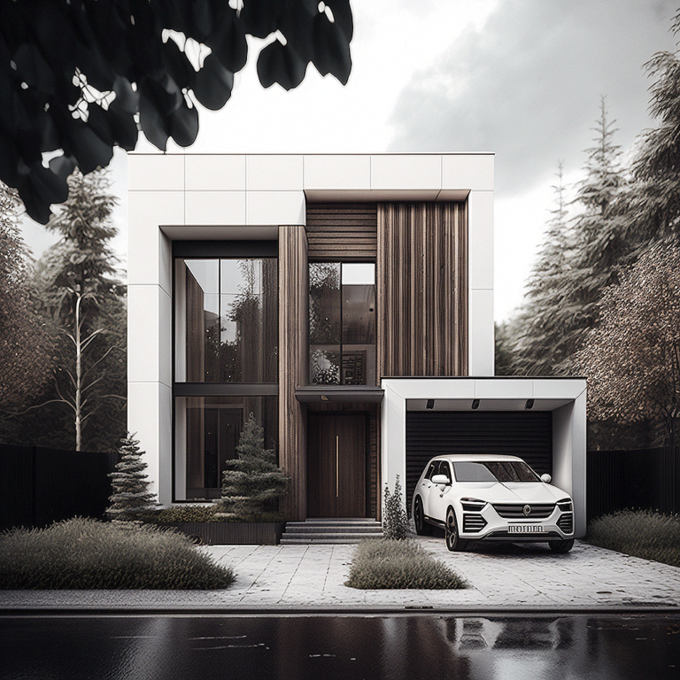 Gallary of 10 contemporary façade design - OpenHouseDesigns