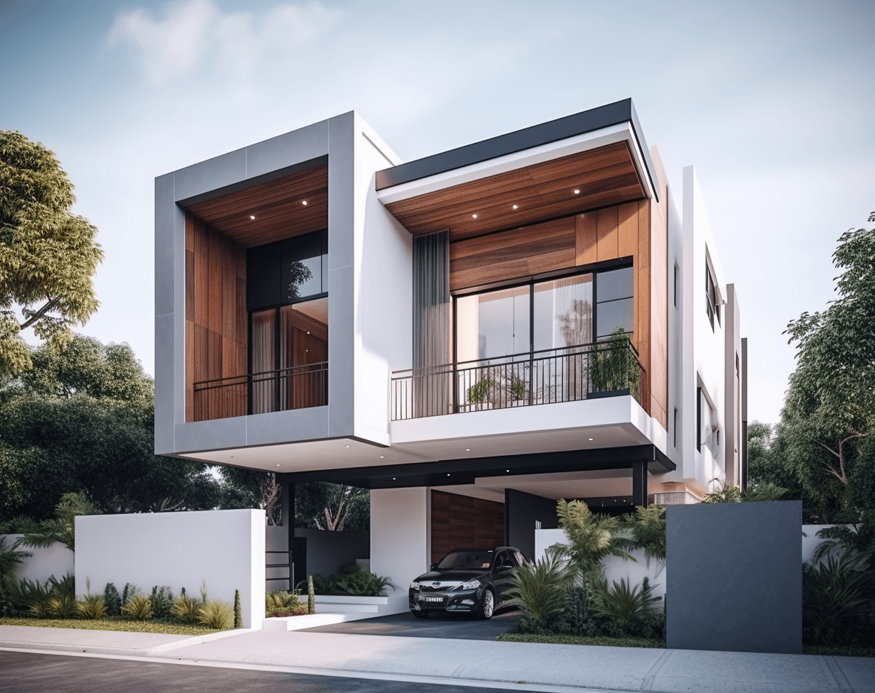 15 Bungalow Design With Modernistic Approach - OpenHouseDesigns