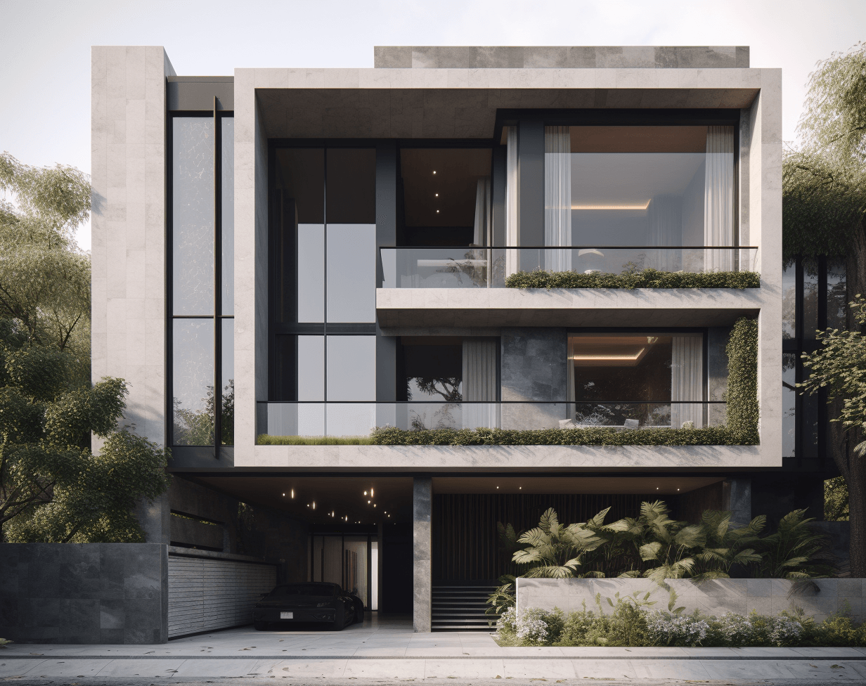 12 Contemporary Elevation Ideas for Your Dream Abode - OpenHouseDesigns