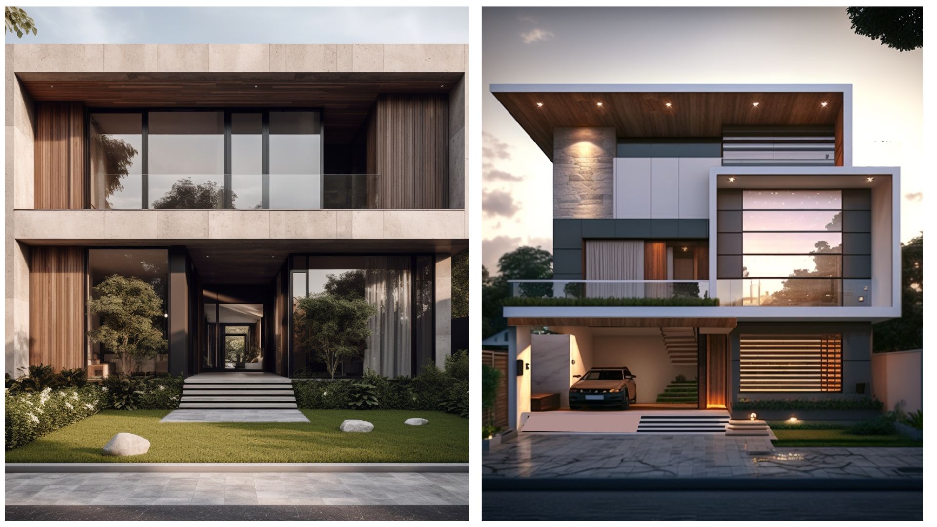 Modern Elevation Enchantment: 12 Stunning Ideas - OpenHouseDesigns