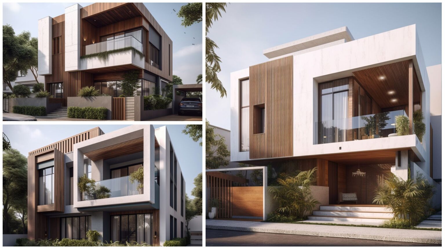 15 Façade Ideas and Inspirations - OpenHouseDesigns