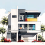 12 High Rise Commercial Building Design by Open House Designsevation ...