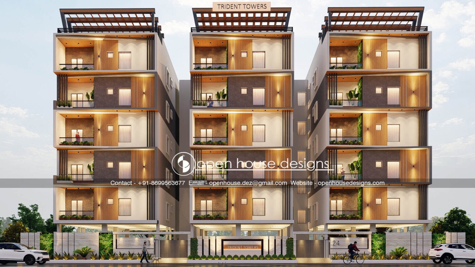 12 Modern Elevation Concepts for Stylish Residences - OpenHouseDesigns