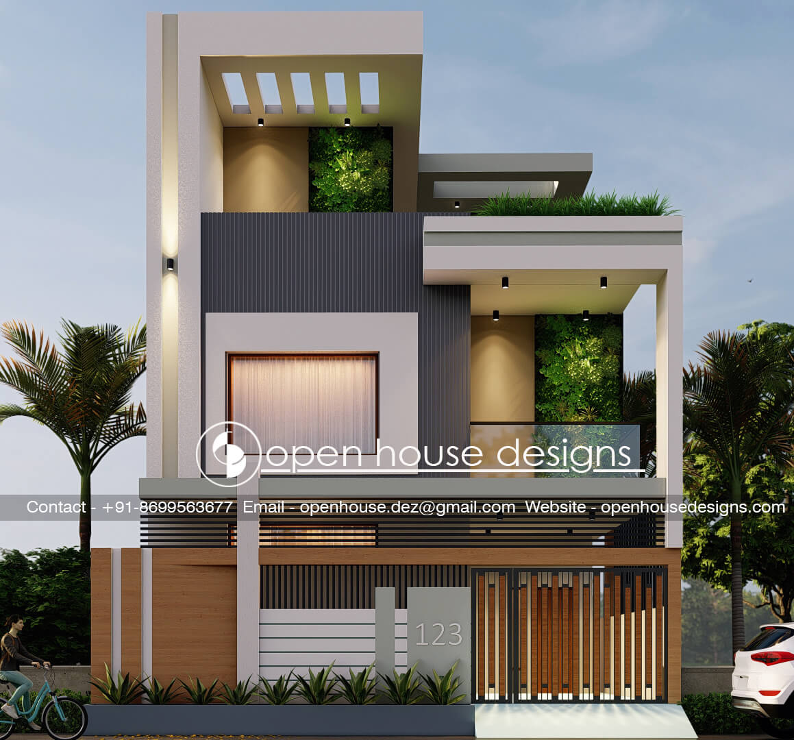 12 Unique Facade Ideas to elevate Your Home’s Aesthetic - OpenHouseDesigns