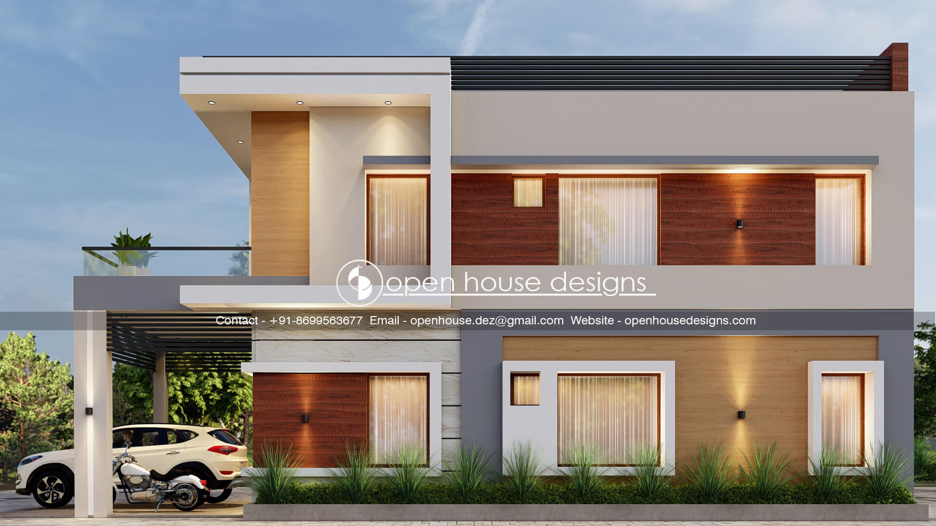 For Elevation Design and Rendering - Contact Us - +91-8699563677