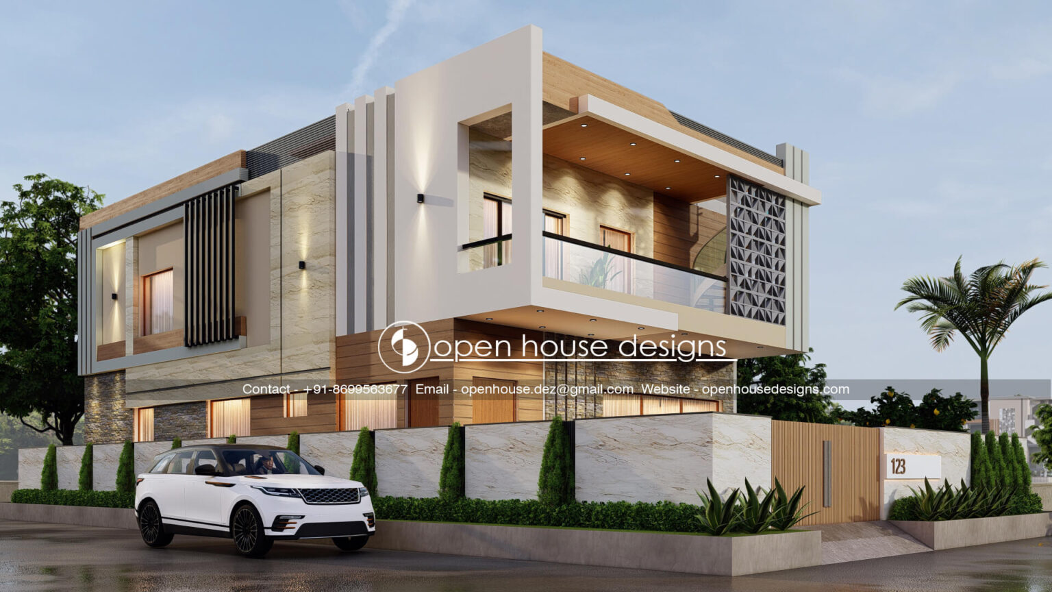 12 Modern Elevation Concepts to Elevate Your Home" - OpenHouseDesigns