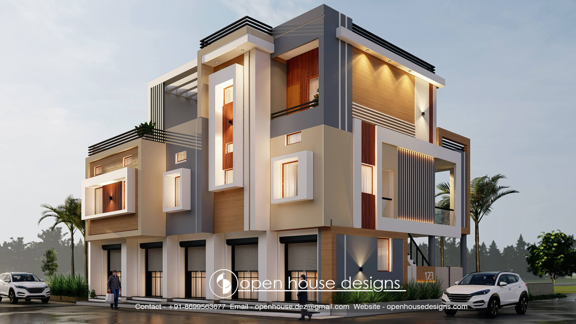 10 Inspirational Home Elevation Designs for Your House - OpenHouseDesigns