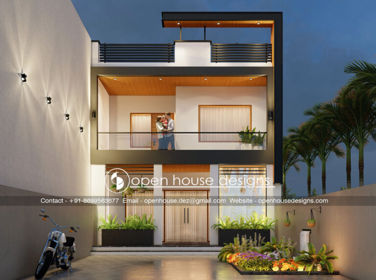 10 Contemporary Elevation Designs for Chic Residences - OpenHouseDesigns