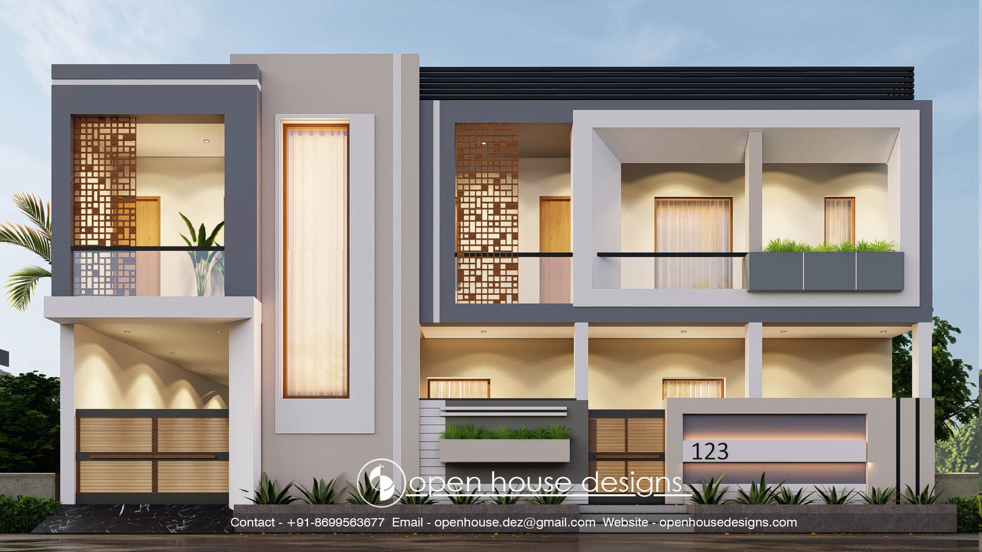 Front Elevation Finesse: 11 Designs That Speak Volumes - OpenHouseDesigns